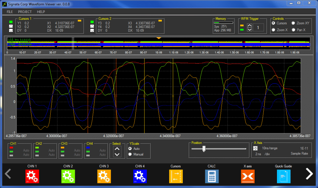 Signata Waveform Viewer - Signata Corporation